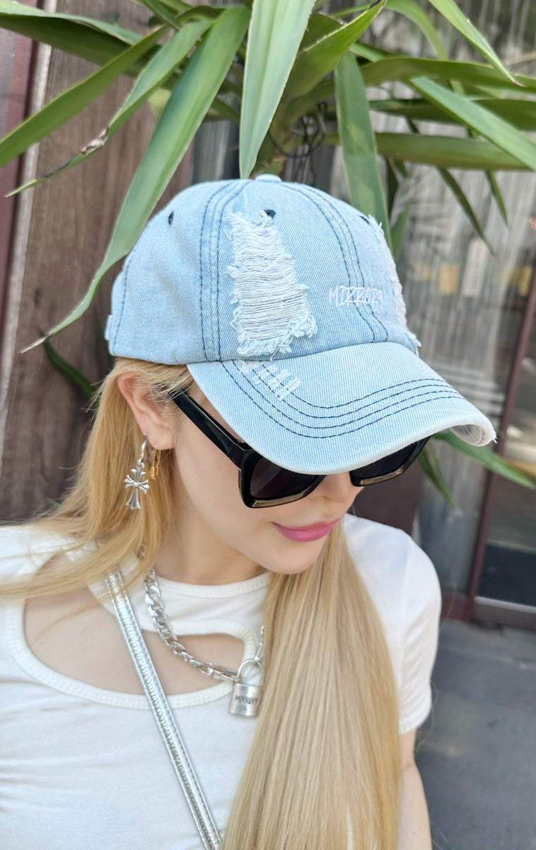 Damage denim cap/3color – MIRROR9